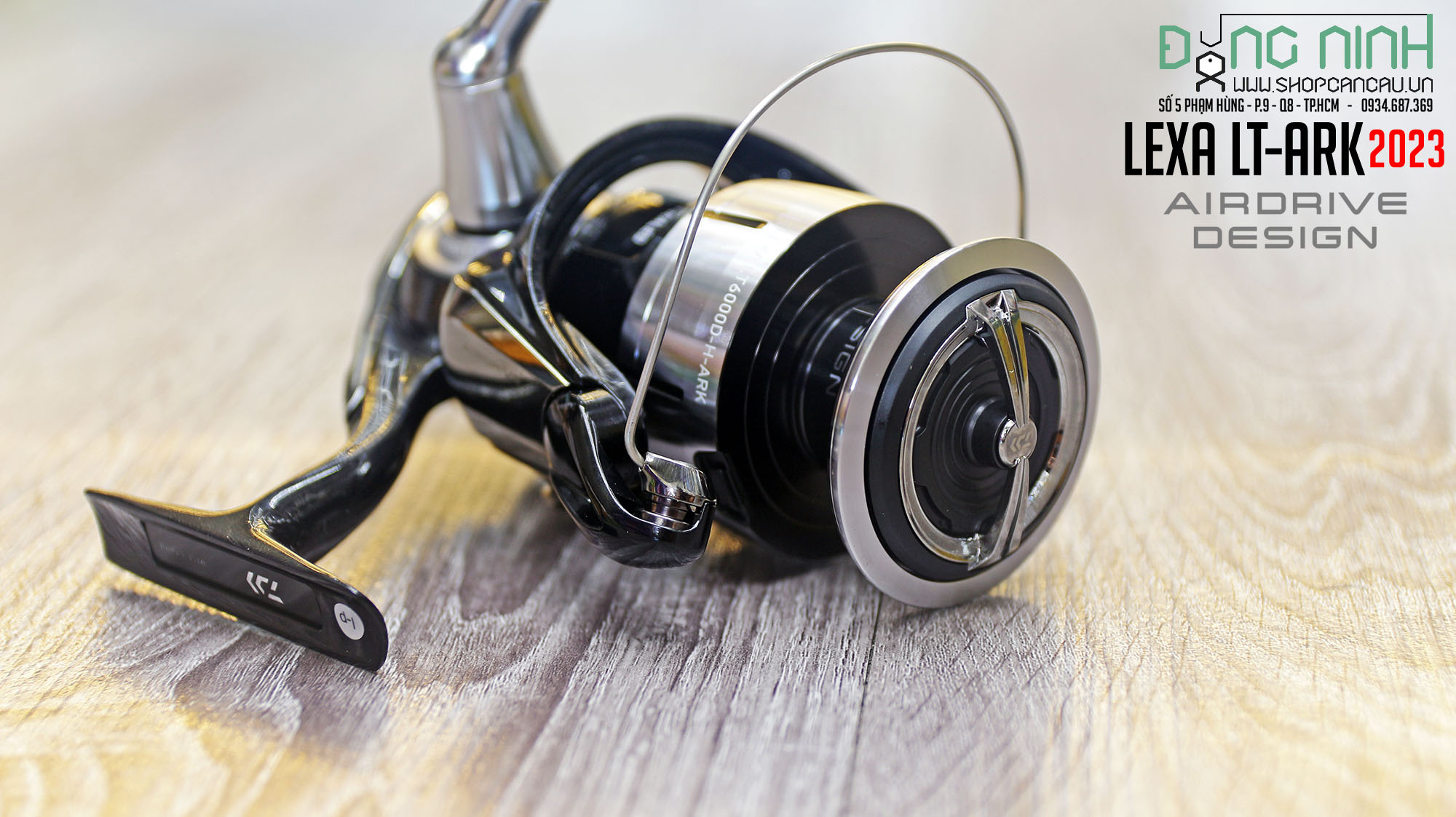 Máy câu Daiwa Lexa LT-ARK - 2023 - AIRDRIVE DESIGN